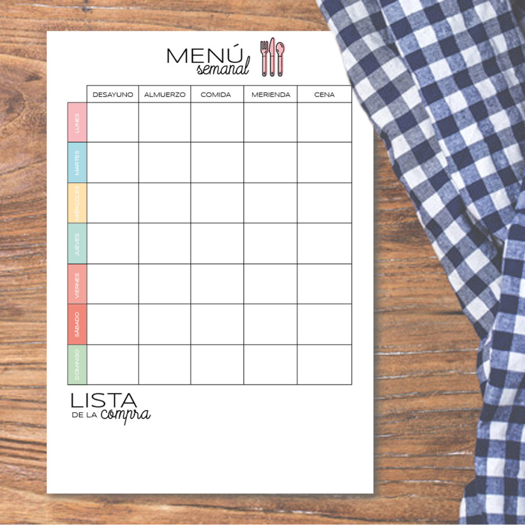 Miss Tus - Menu semanal y mensual